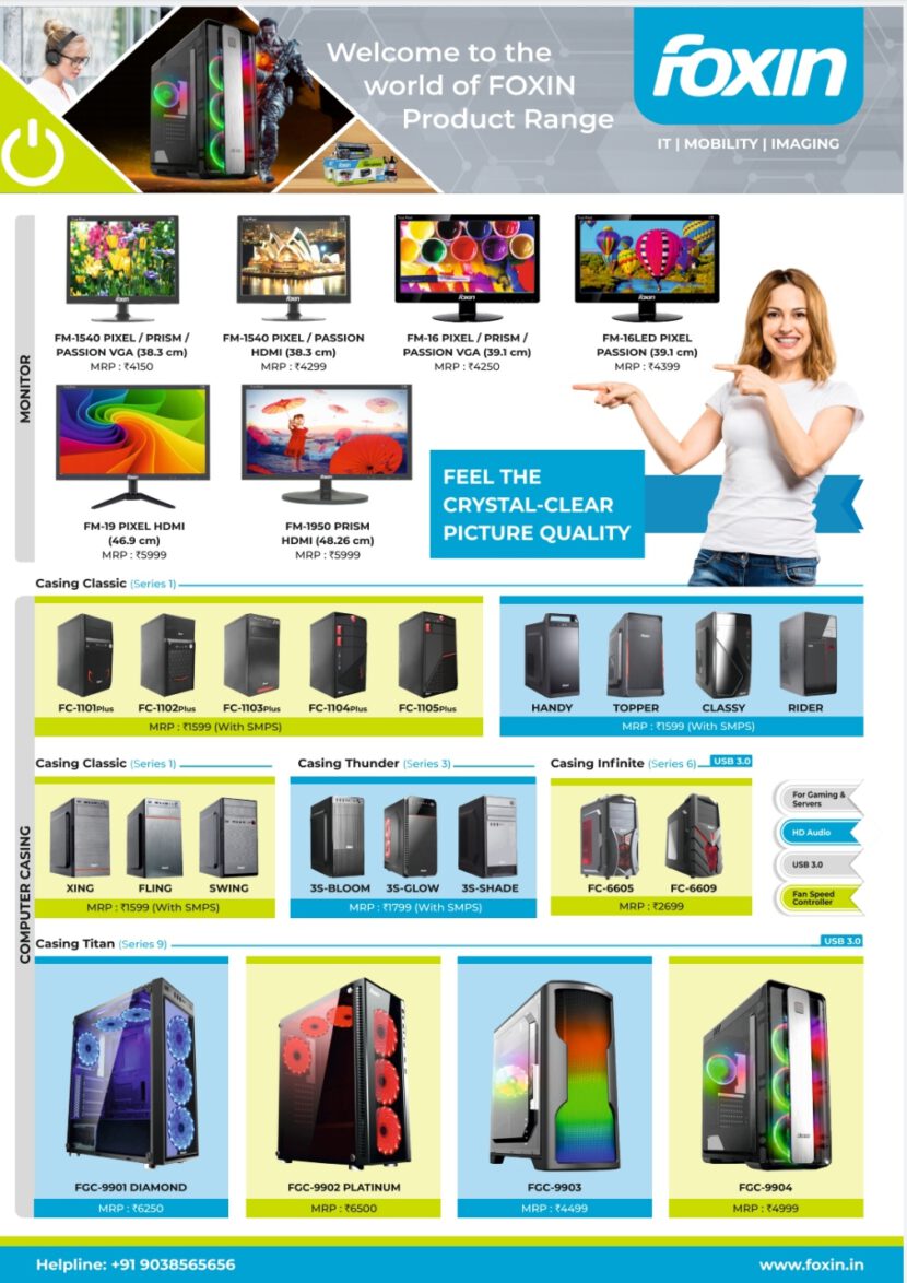 Foxin Product Catalogue - Indie Exim